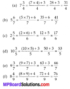 MP Board Class 6th Maths Solutions Chapter 7 Fractions Ex 7.2 – MP ...