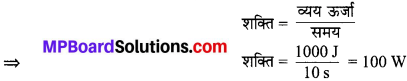 MP Board Class 9th Science Solutions Chapter 11 कार्य तथा ऊर्जा – MP ...