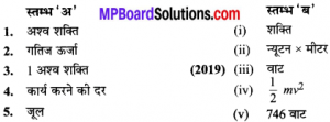 MP Board Class 9th Science Solutions Chapter 11 कार्य तथा ऊर्जा – MP ...