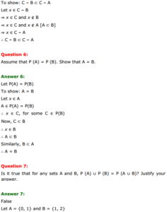 MP Board Class 11th Maths Solutions Chapter 1 Sets Miscellaneous ...