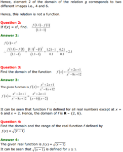 MP Board Class 11th Maths Solutions Chapter 2 Relations and Functions Miscellaneous Exercise ...